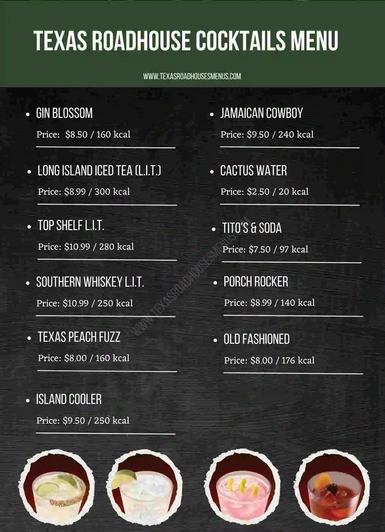 Texas Roadhouse Menu With Prices and Pictures